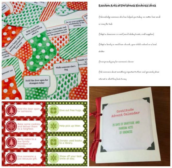 20+ Acts of Kindness Advent Calendars and Christmas Countdowns {Free ...