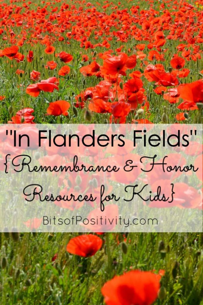 "In Flanders Fields" {Free Remembrance and Honor Resources for Kids ...
